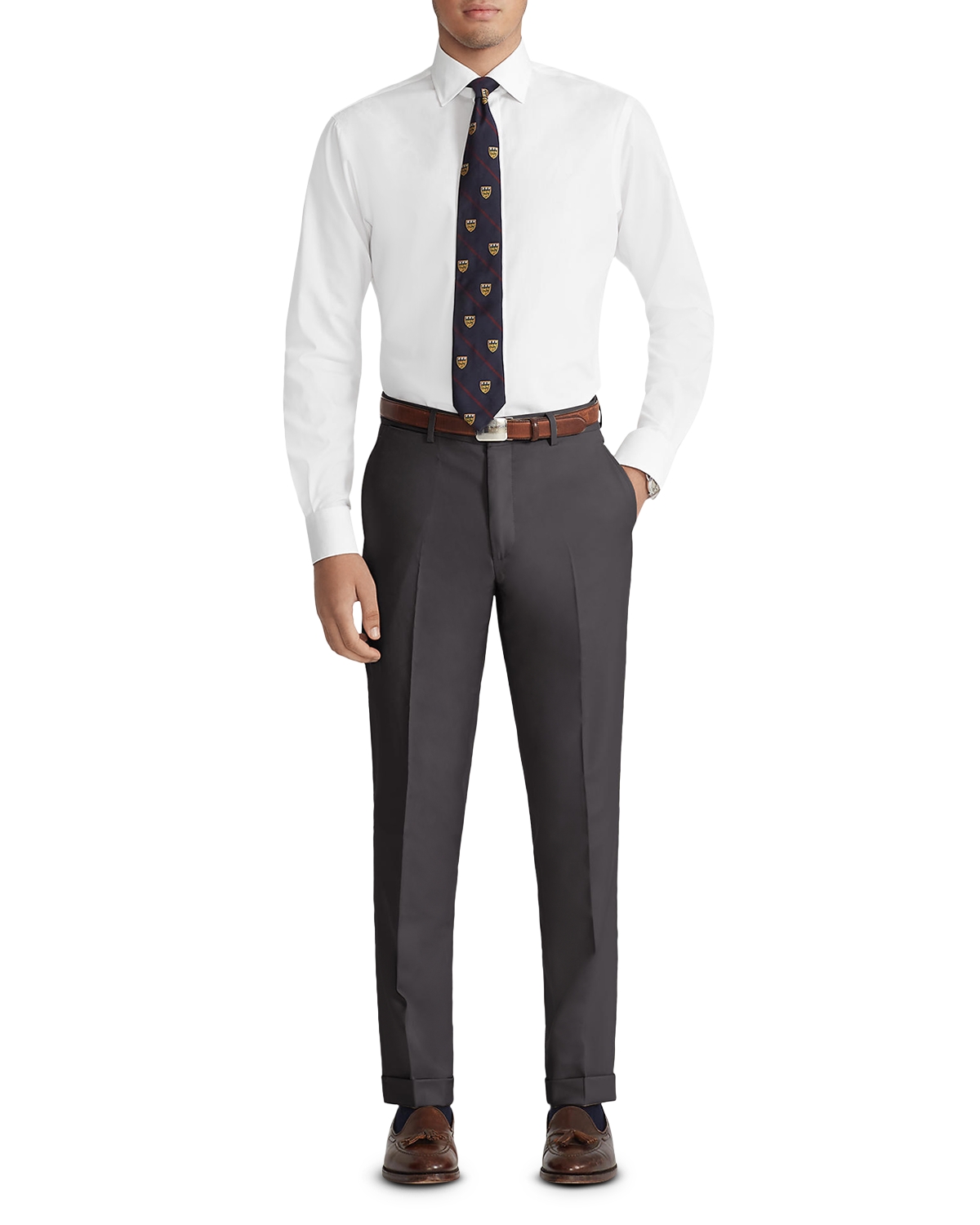 POLO RALPH LAUREN Slim Fit Wool Twill Trousers